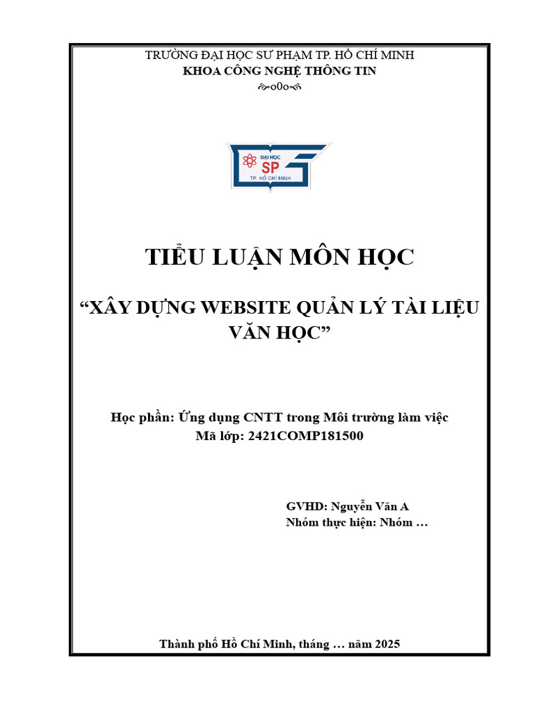 Mau Tieu Luan | PDF