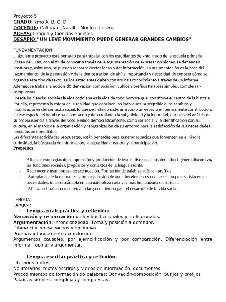Proyecto 5, 7mo 2024-1 | PDF | Democracia | Ideologías políticas