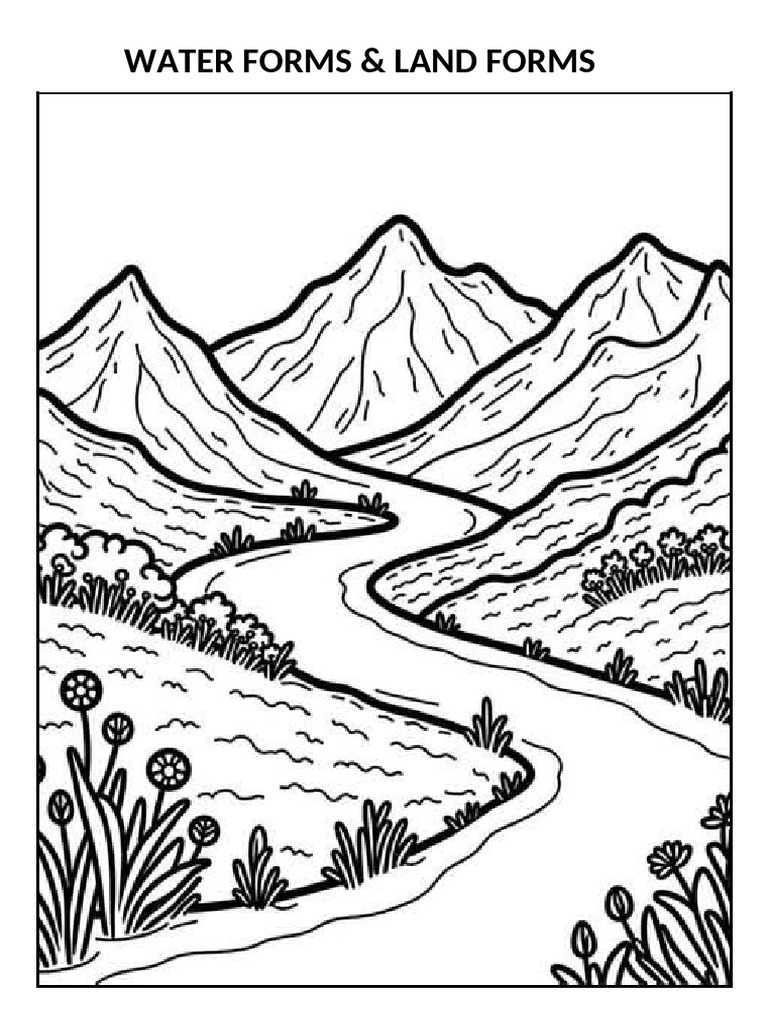 WATER FORMS AND LANDFORMS | PDF