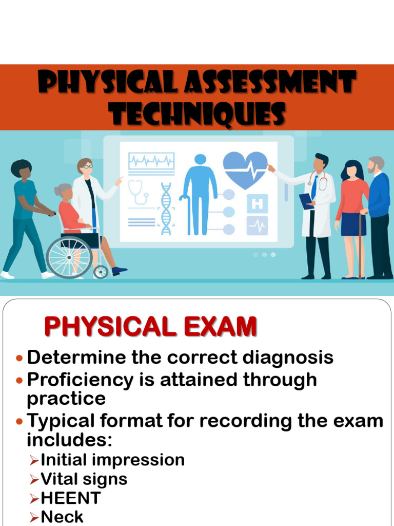 Physical Examination Techniques Overview | PDF | Physical Examination ...