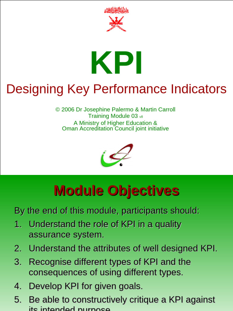 2 - KPI - Designing Key Performance Indicators | PDF | Performance Indicator