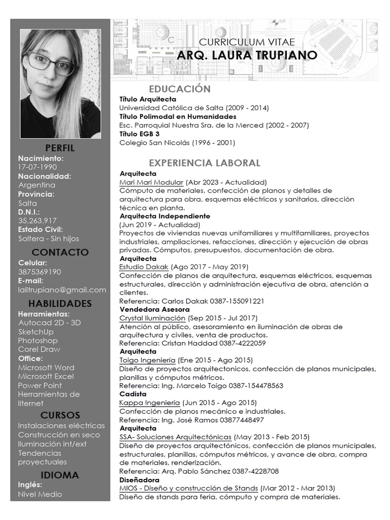 CV Laura Tpiano 2023 | PDF