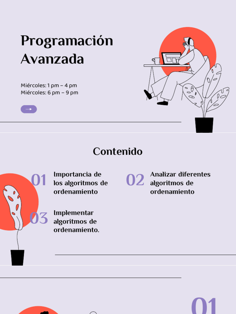 Algoritmos de Ordenamiento: Guía Completa | PDF | Algoritmos | Matemáticas Aplicadas