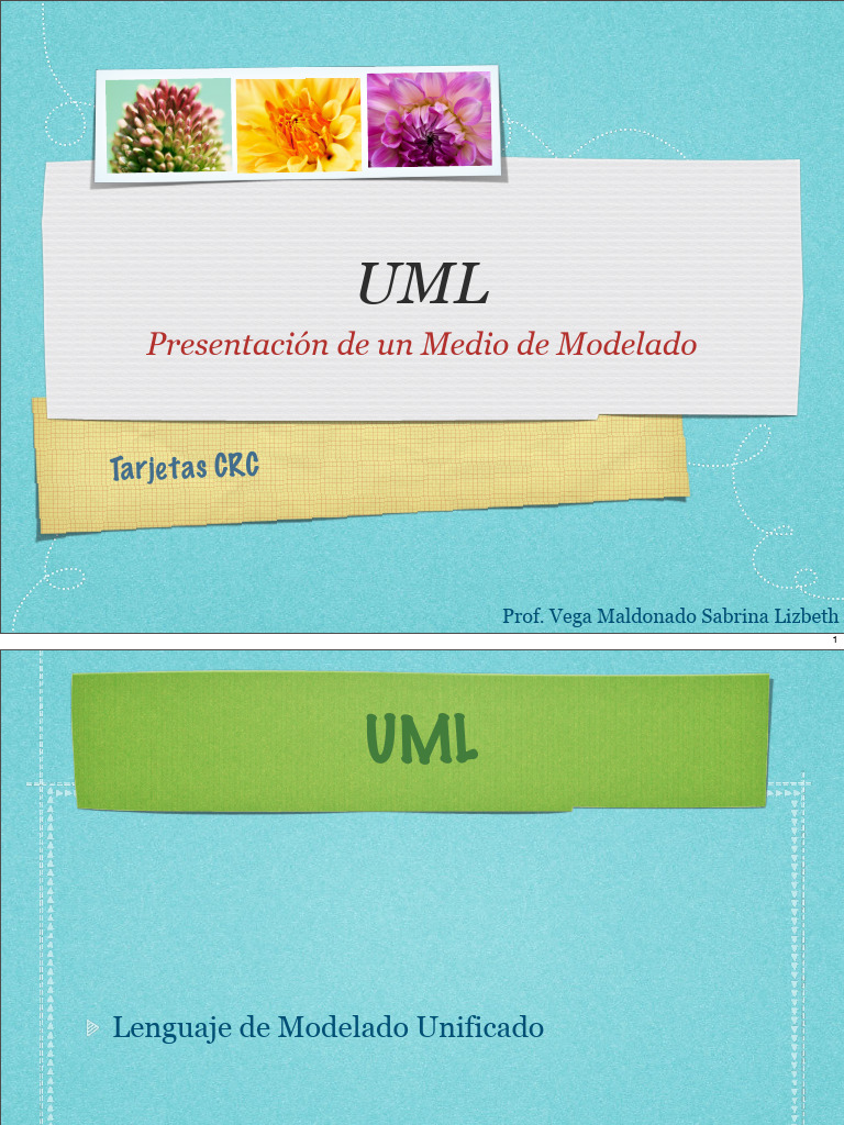Tarjetas CRC en Modelado UML | PDF | Lenguaje de modelado unificado ...