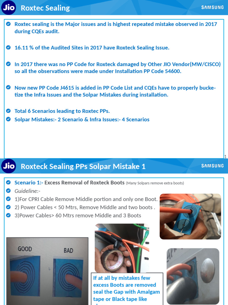 Roxtec Sealing Guidelines | PDF