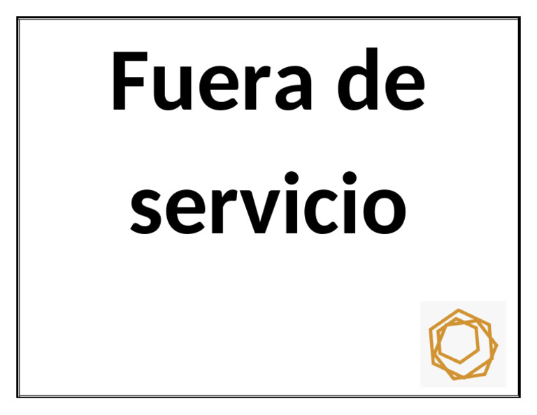 Fuera de Servicio | PDF