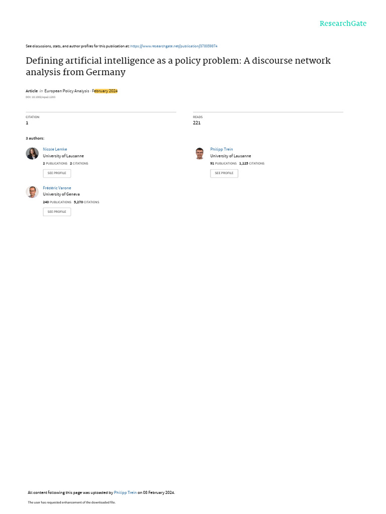 *AI discourse analysis-Germany | PDF | Artificial Intelligence | Intelligence (AI) & Semantics