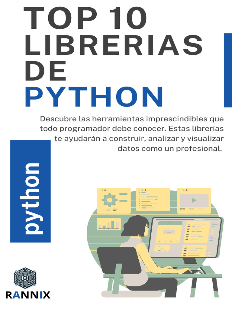 Top 10 Librerias de Python | PDF | Aprendizaje profundo | Informática