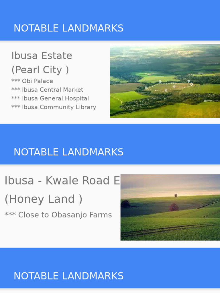 Notable Landmarks | PDF