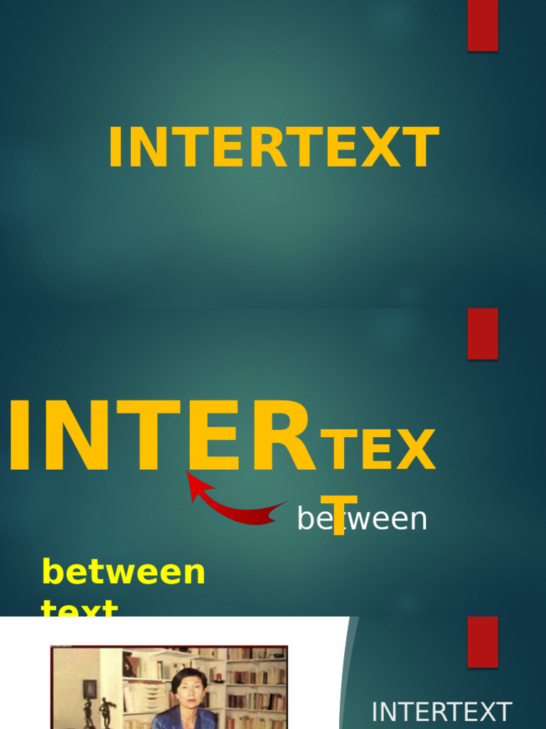 Hypertext and Intertext.new | PDF