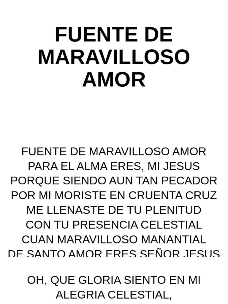 CANTOS | PDF | Amor | Creencia religiosa y doctrina