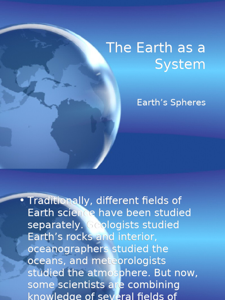 Energy in The Earth System Ctto | PDF | Earth Sciences | Earth