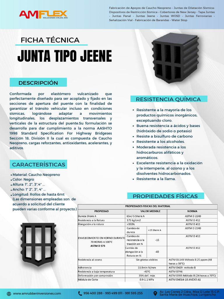 FT - Junta Jeene | PDF | Sustancias químicas | Química
