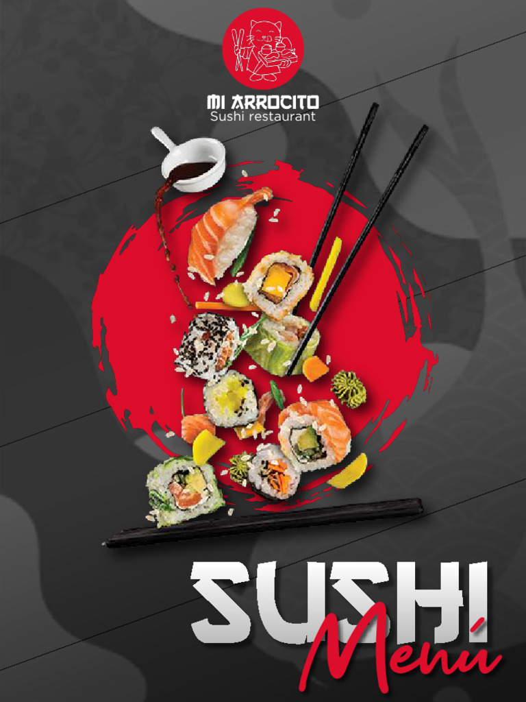 Menú del Sushi Restaurant Mi Arrocito | PDF