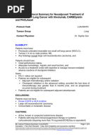 Cap Protocol | PDF | Cancer | Chemotherapy