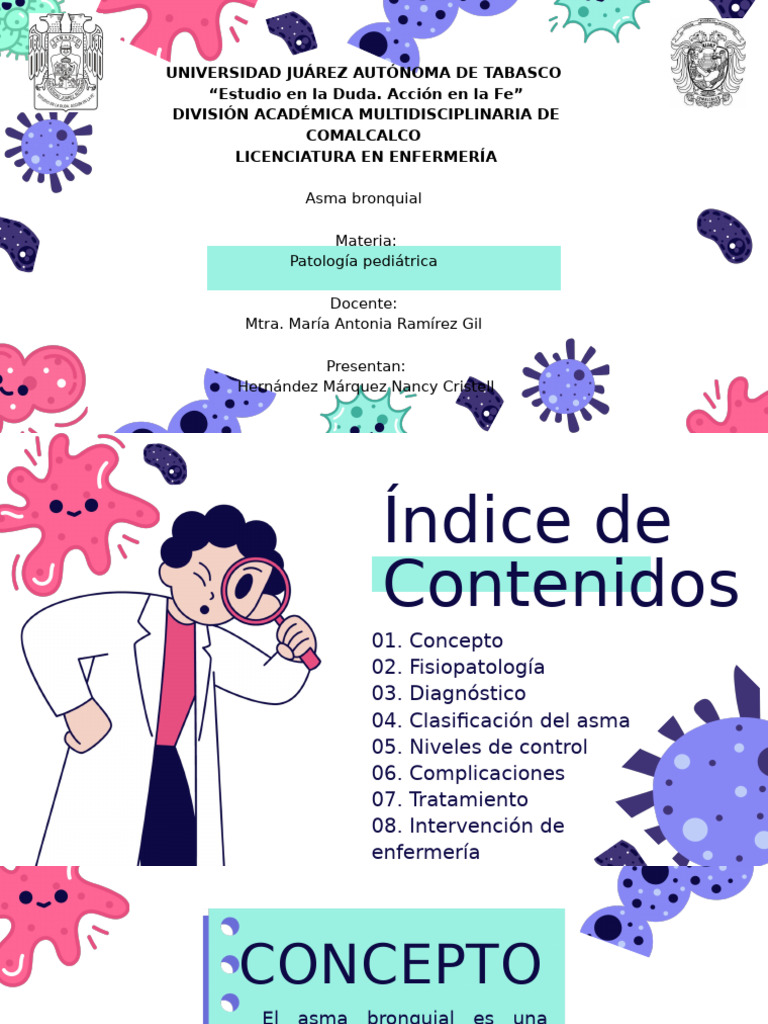 Tema 13 Asma Bronquial | PDF | Asma | Enfermedades y trastornos humanos