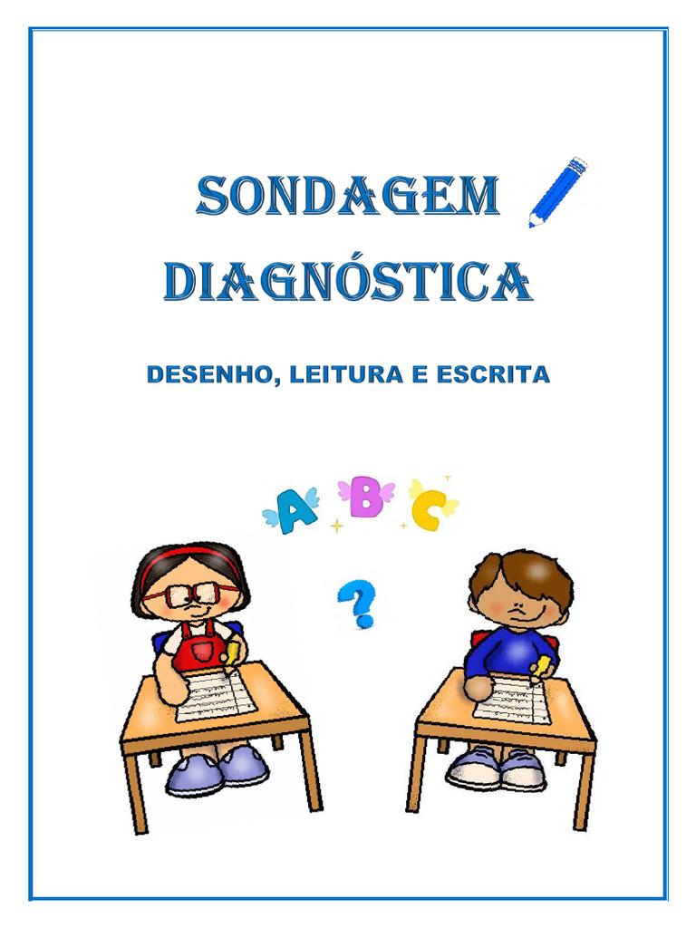 SONDAGEM-DESENHO-LEITURA-E-ESCRITA | PDF