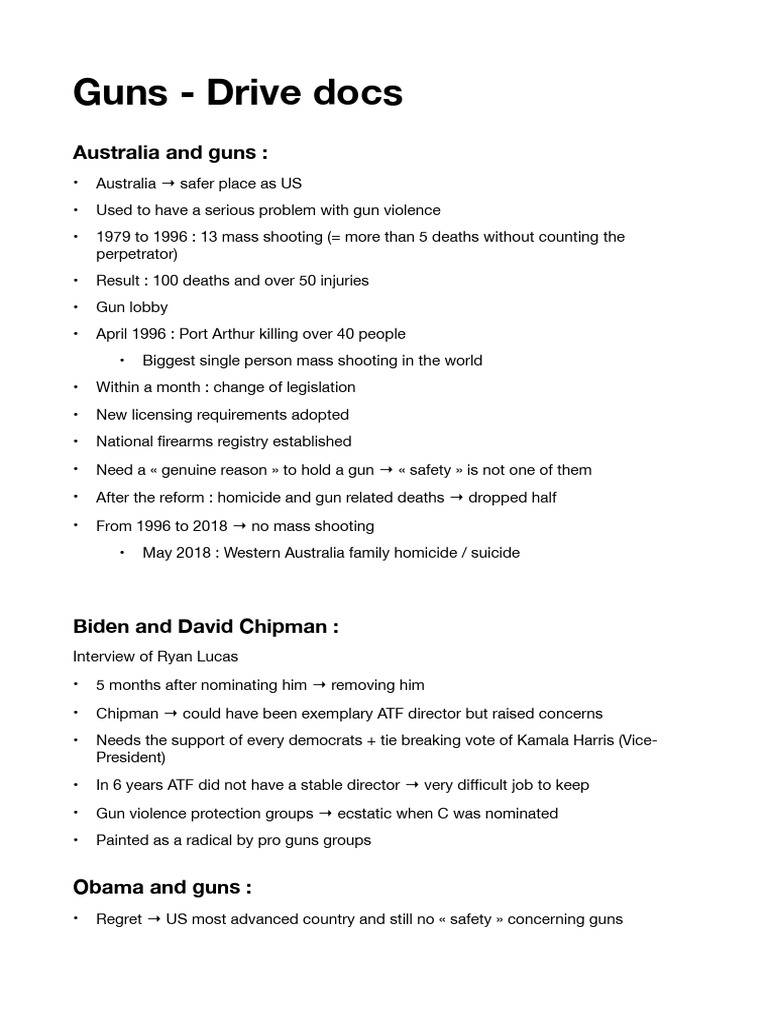 Australia’s Gun Control Success Story | PDF