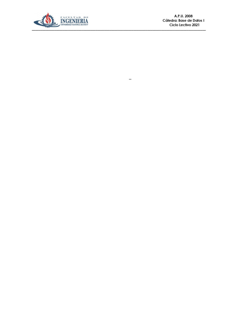 tp3 BD MER Practica 2021 | PDF