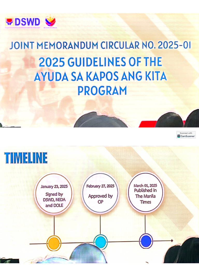 DSWD AKAP ORIENTATION | PDF