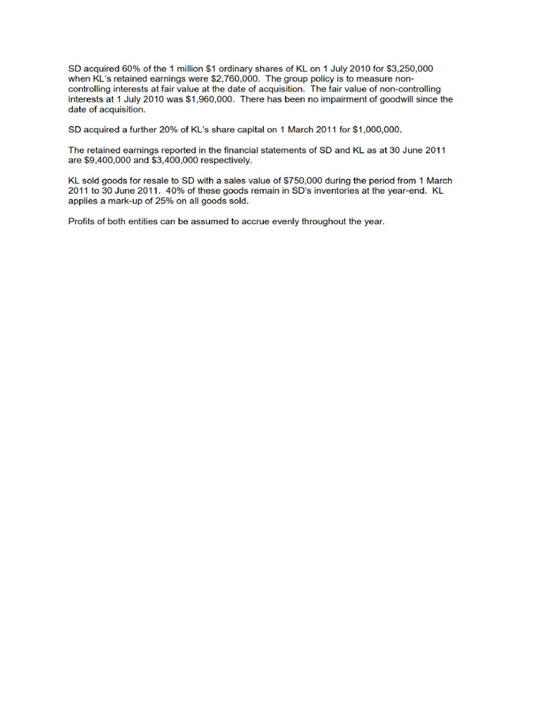 SD KL, ROB PER ACFR Cons | PDF