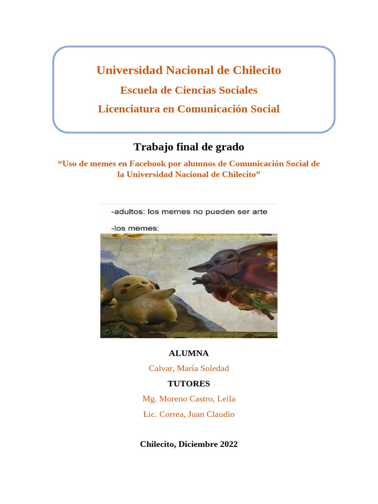 Final - Tesis CALVAR | PDF | Facebook | Servicio de redes sociales