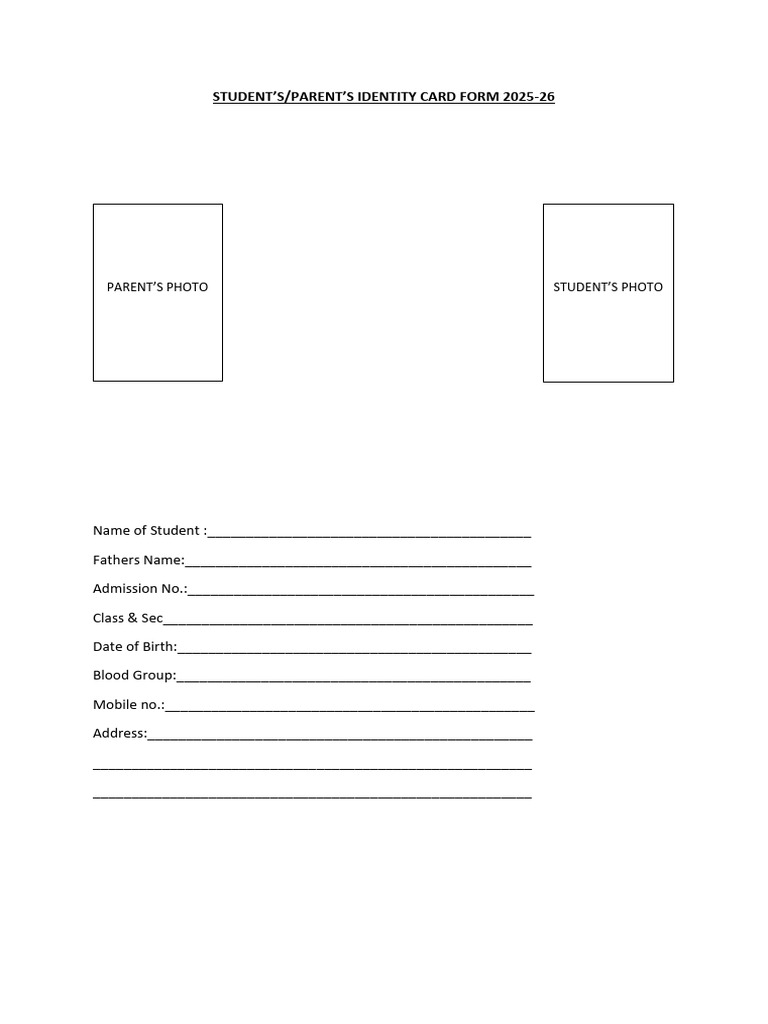 Id Card | PDF