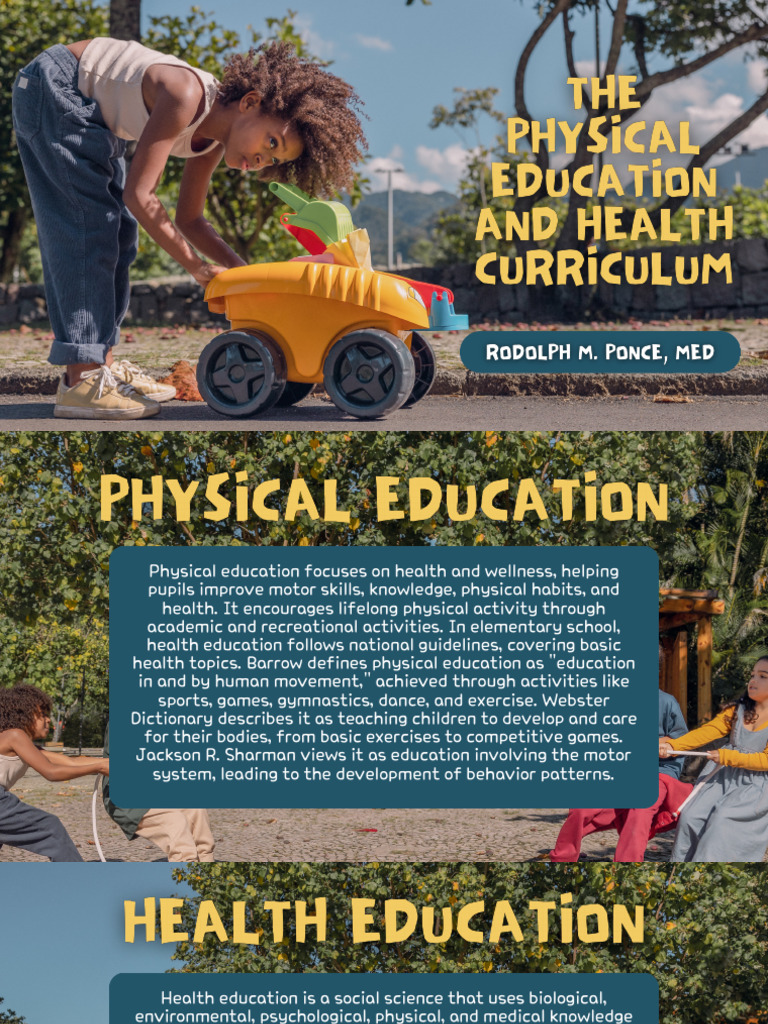 Health and Physical Education Overview | PDF