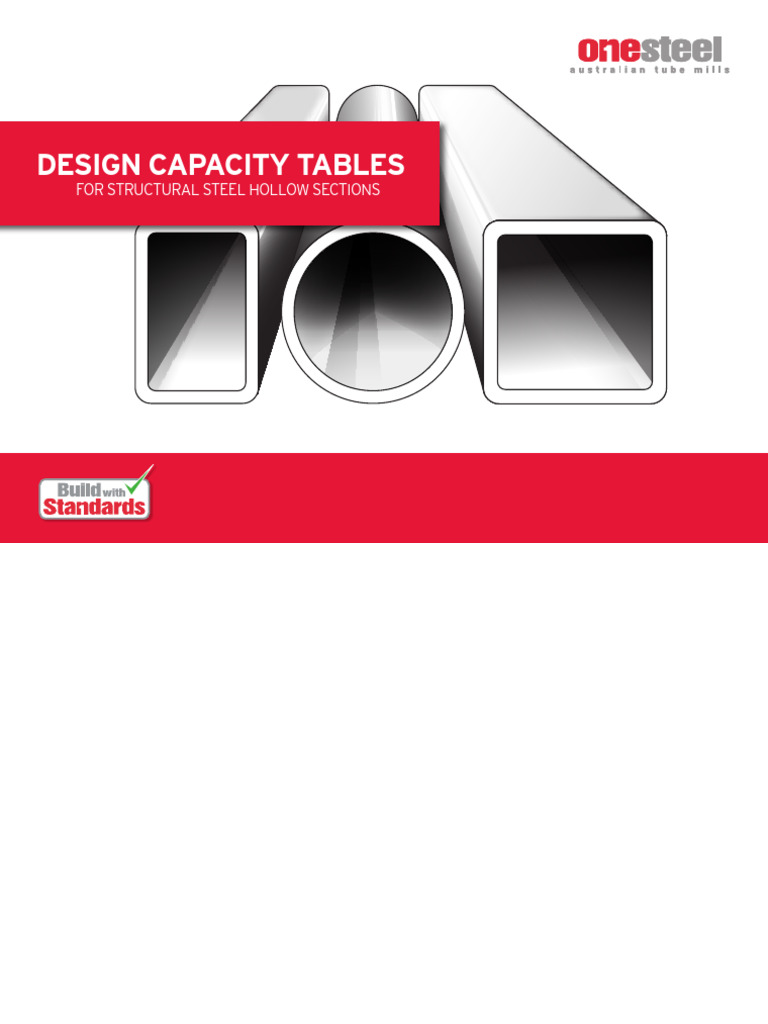 Design Capacity Tables - CF | PDF | Bending | Buckling