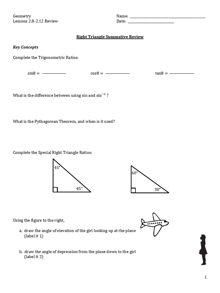 Unit 2 Trigonometry REVIEW | PDF | Trigonometry | Classical Geometry