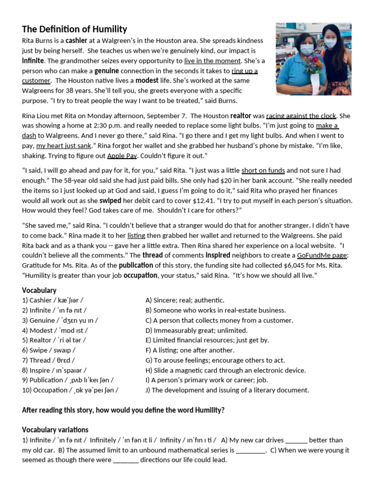Acts of Humility in Everyday Life | PDF