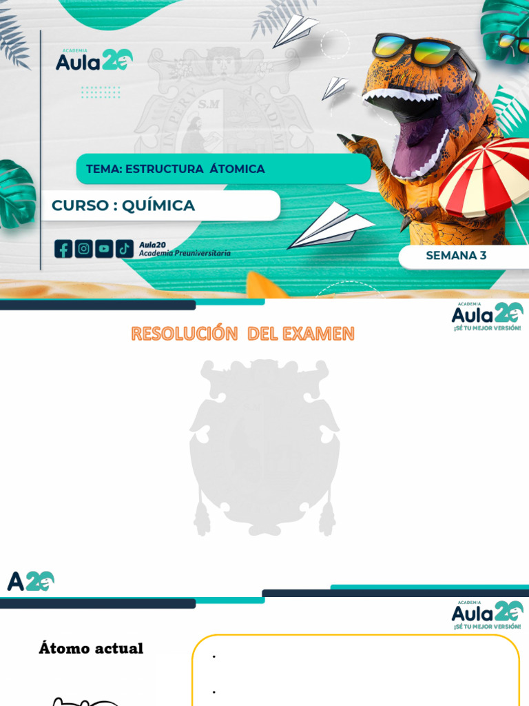 Semana 3 Clase Estructura Atómica Bas | PDF