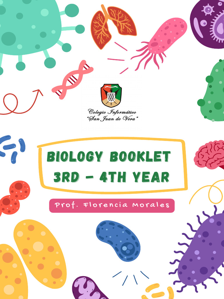 Biology booklet 3rd-4th year JAZMIN 3RO | PDF | Evolution | Natural ...