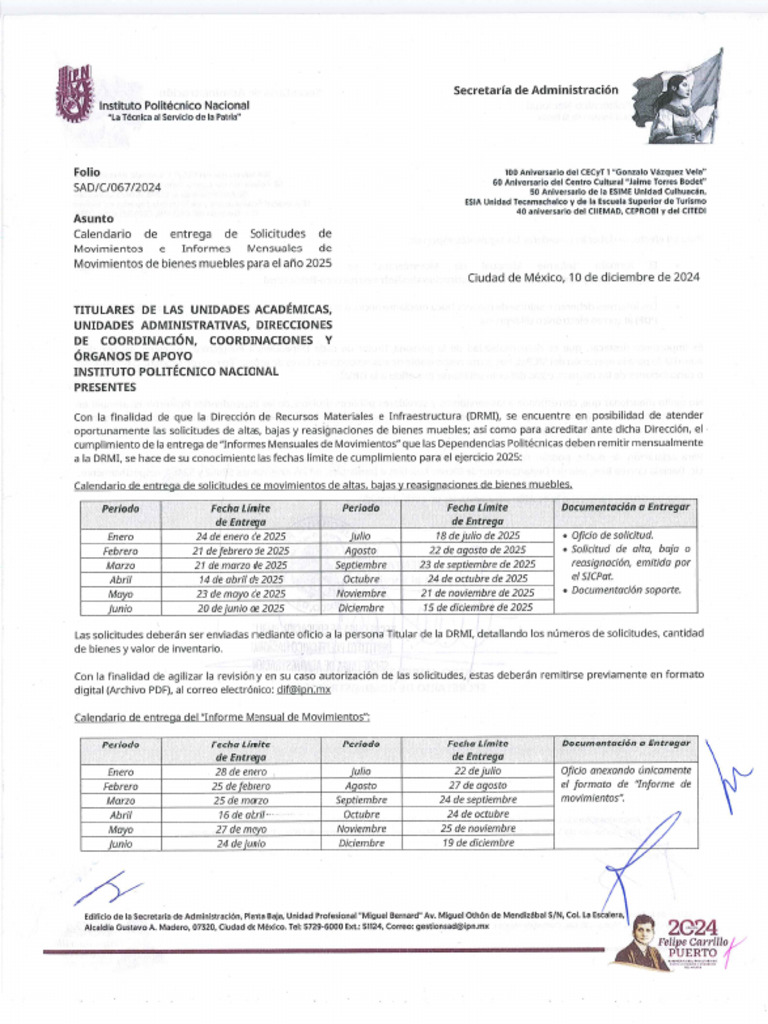 Circular Sad 067 2024 | PDF