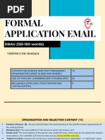 0510 Writing An Informal Email For Examination From 2024 | PDF | English Language | Vocabulary