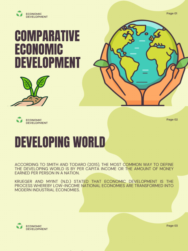 Economic Development | PDF