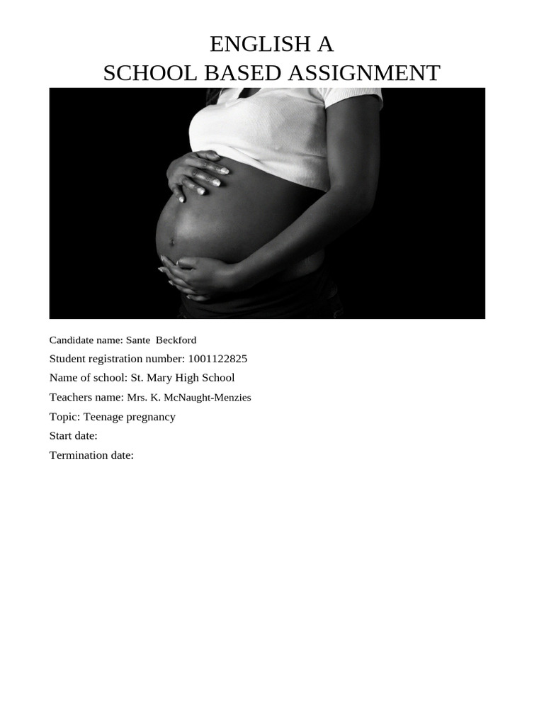 English A Sba | PDF | Adolescence | Public Speaking