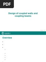 Coupling Beam Design | PDF | Beam (Structure) | Reinforced Concrete