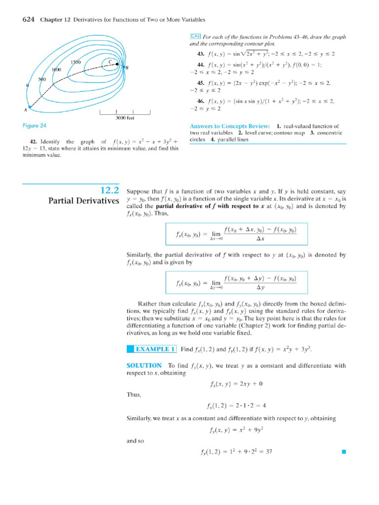 Turunan Parsial | PDF | Derivative | Function (Mathematics)