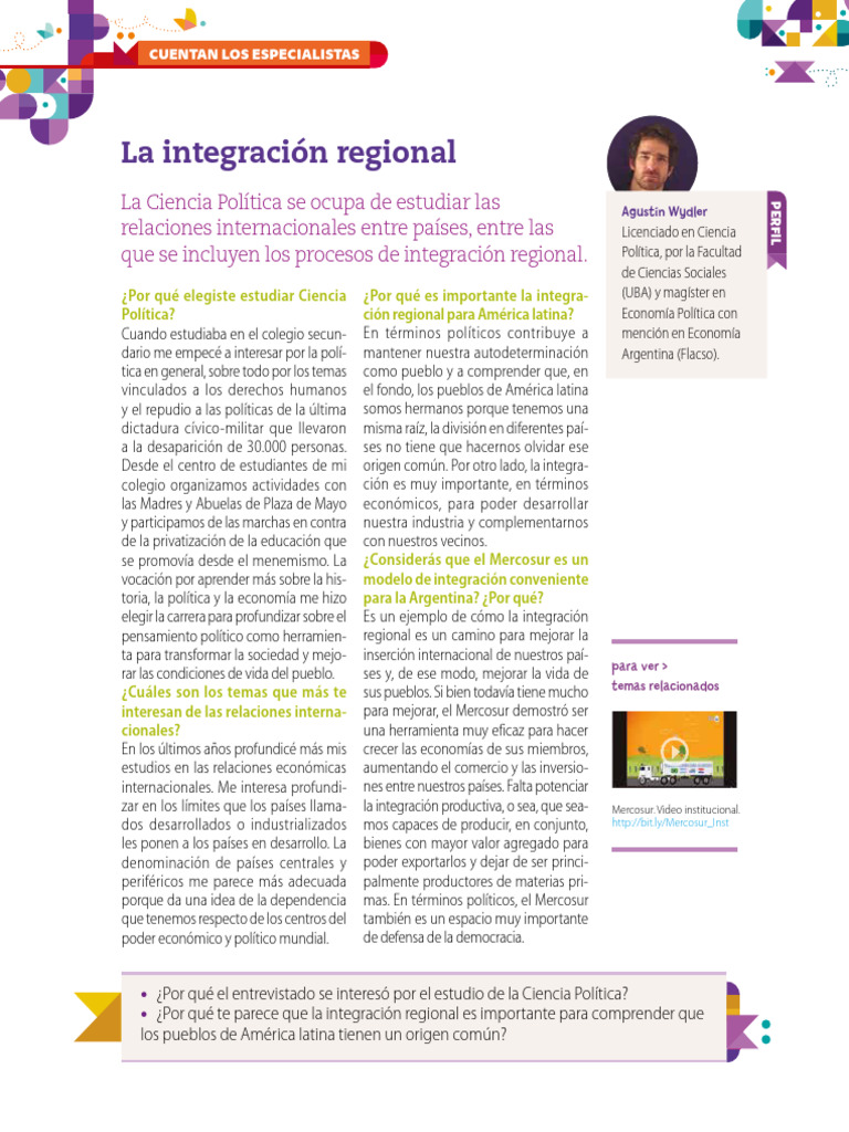 AR23_TRANS_S6_U1_Mas_informacion_Integracion_regional | PDF | Economias