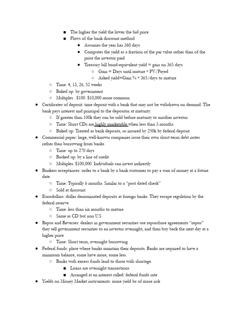 2.introduction To Finance 101 | PDF | Bonds (Finance) | Stocks
