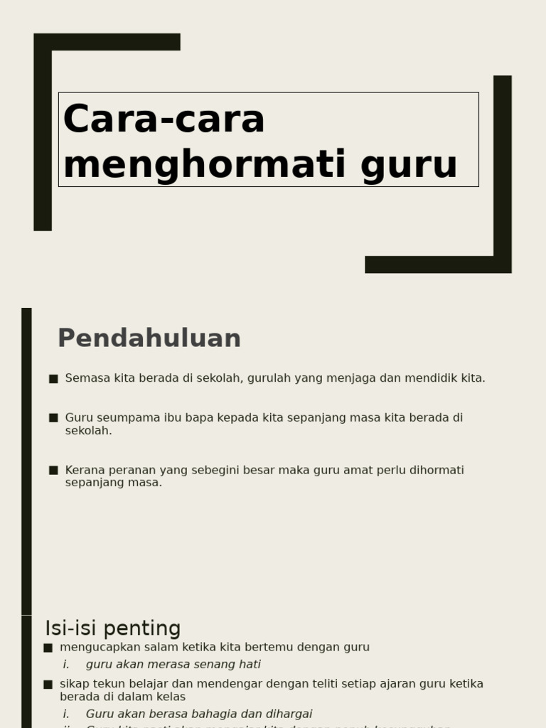 Karangan STD 6 | PDF