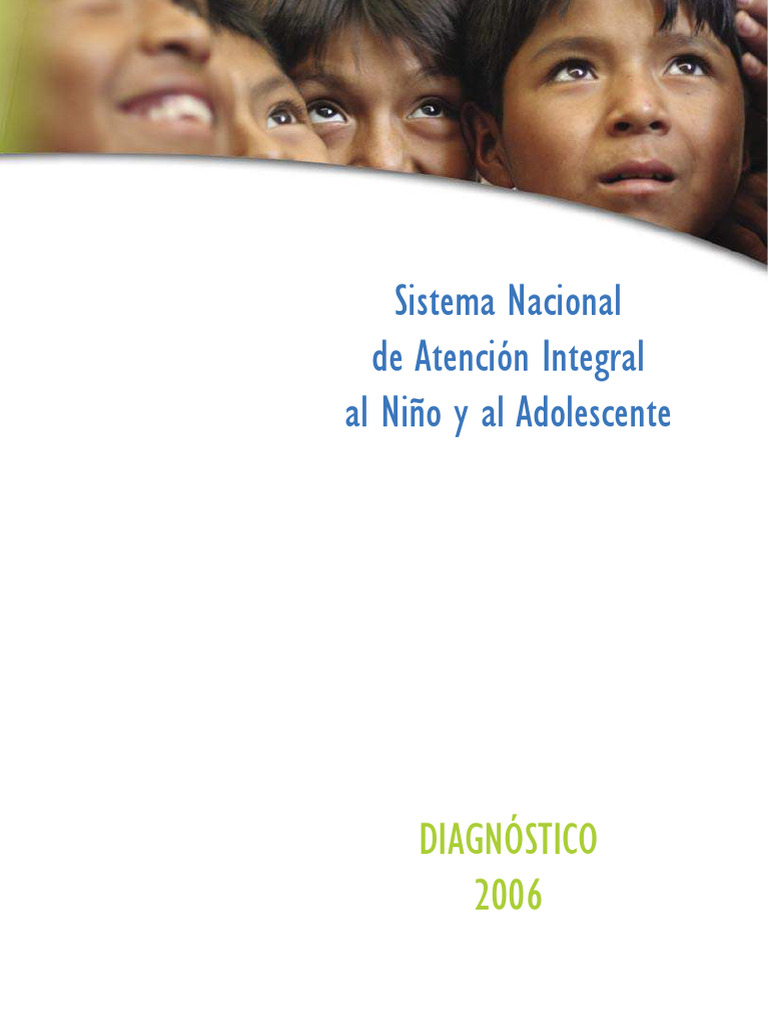 Sistema Nacional de Atención Integral Al Niño y Al Adolescente 2006 MINSA - Compressed | PDF ...