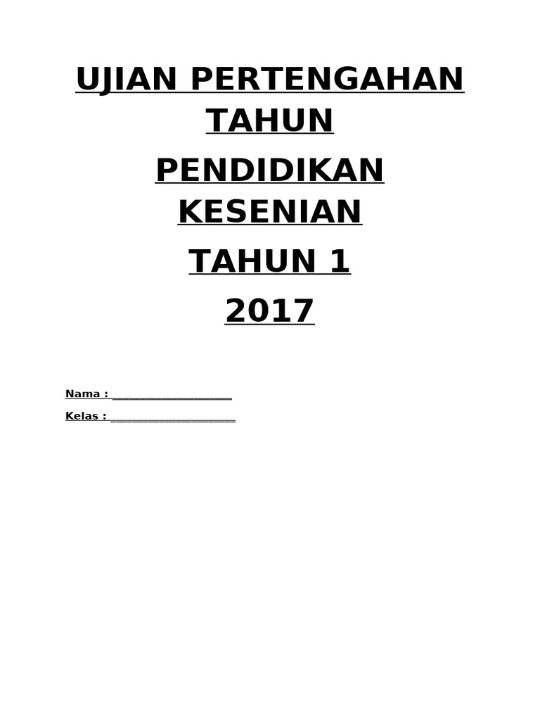 PPT-T1-P-KESENIAN | PDF