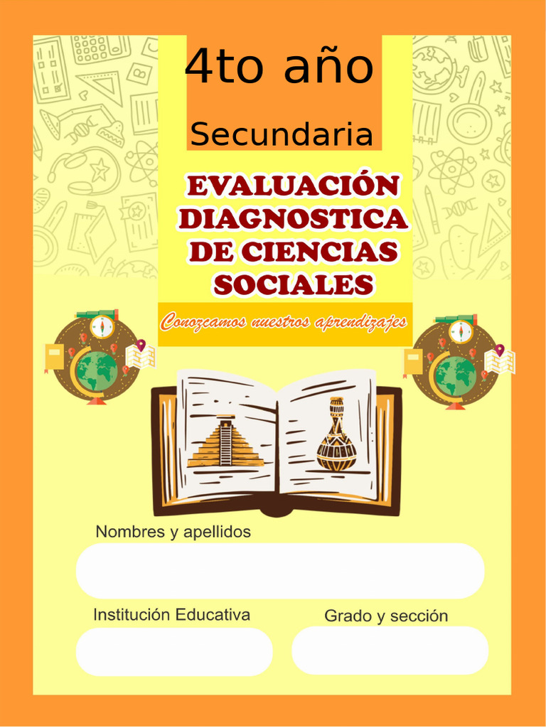 FICHA DE ACTIVIDAD CCSS 4°-EVALUACION DIAGNOSTICA | PDF | Minería | Economias