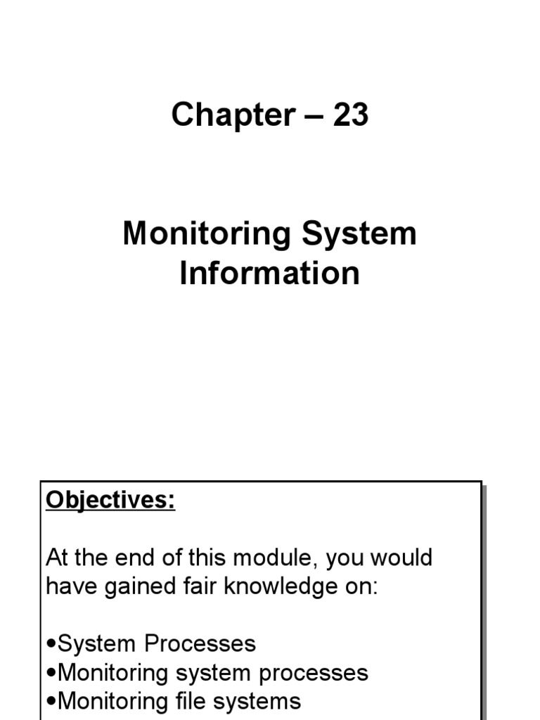 Chapter 23 | PDF | Shell (Computing) | File System