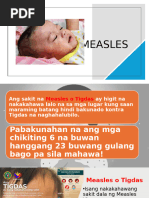Measles Factsheet Tagalog | PDF