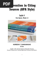 APA Citation Style For Course Materials On Brightspace & Other ...