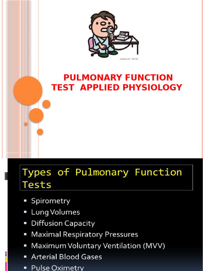 Understanding Spirometry 1 | PDF | Exhalation | Pulmonology