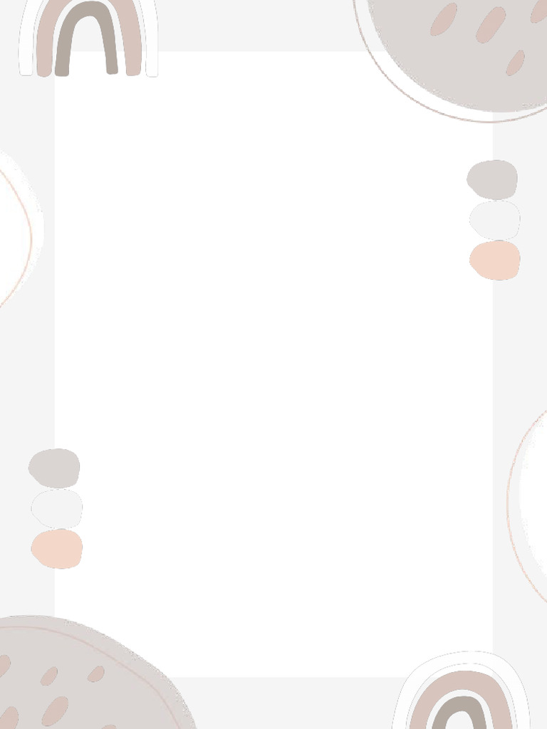 White and Beige Aesthetic Page Border | PDF